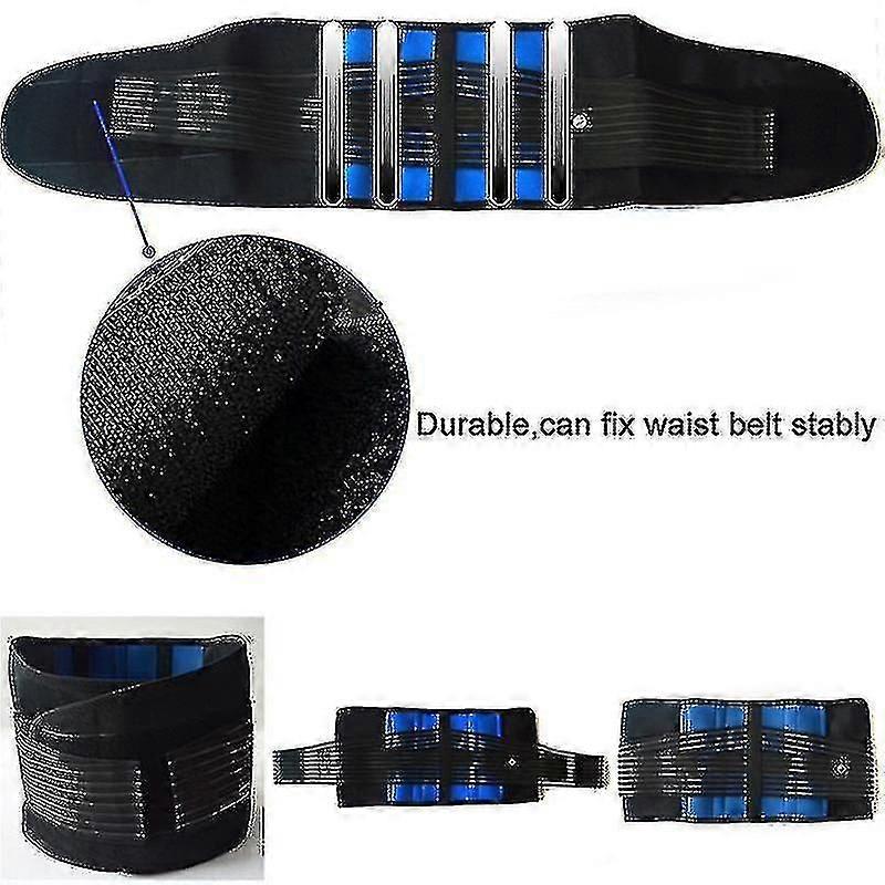 Big Size 5xl 6xl Lower Back Support Brace Male Waist Back Posture ...