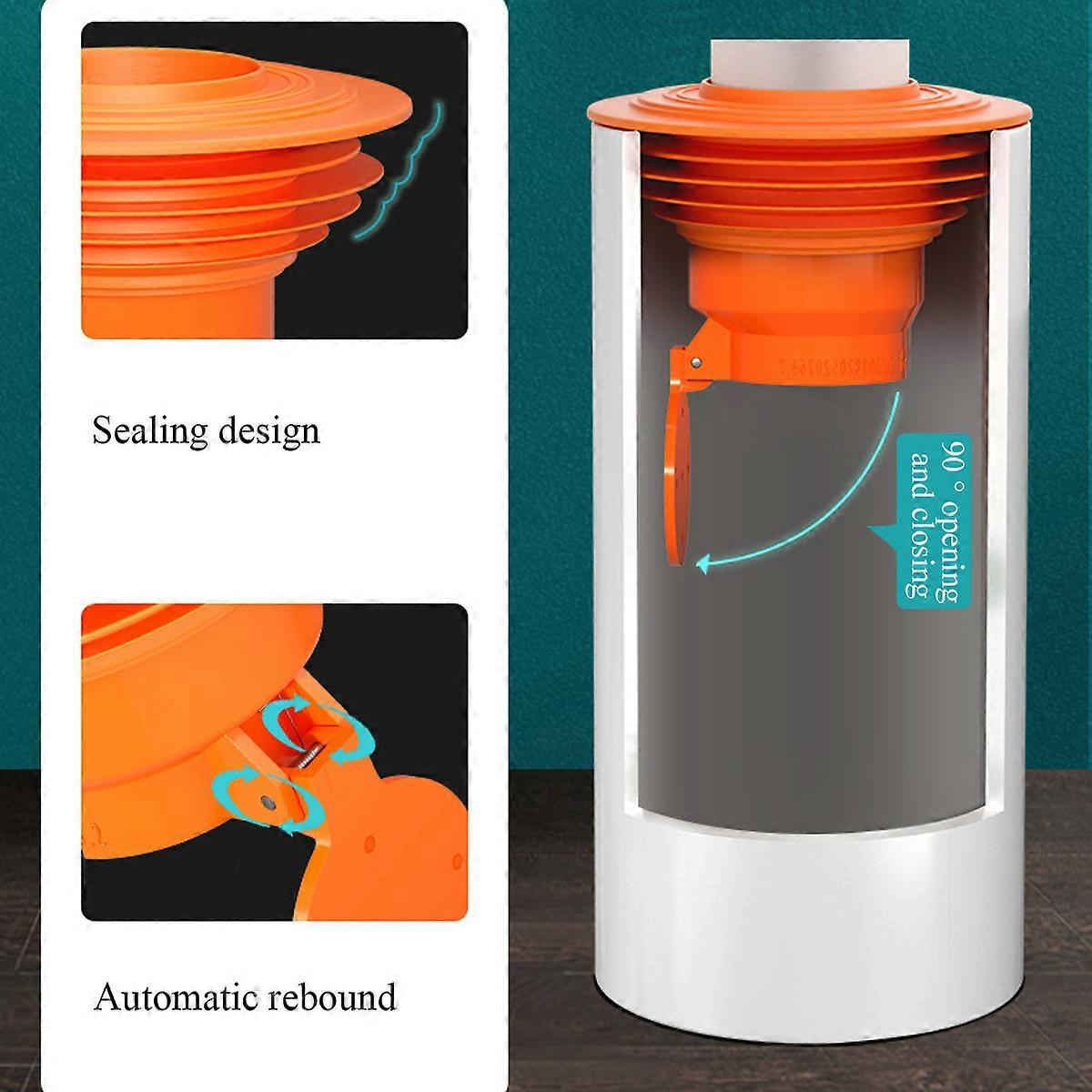 Drain Pipe Sewer Seal Rings Silicone Drain Tube Hose Seal Deodorant ...