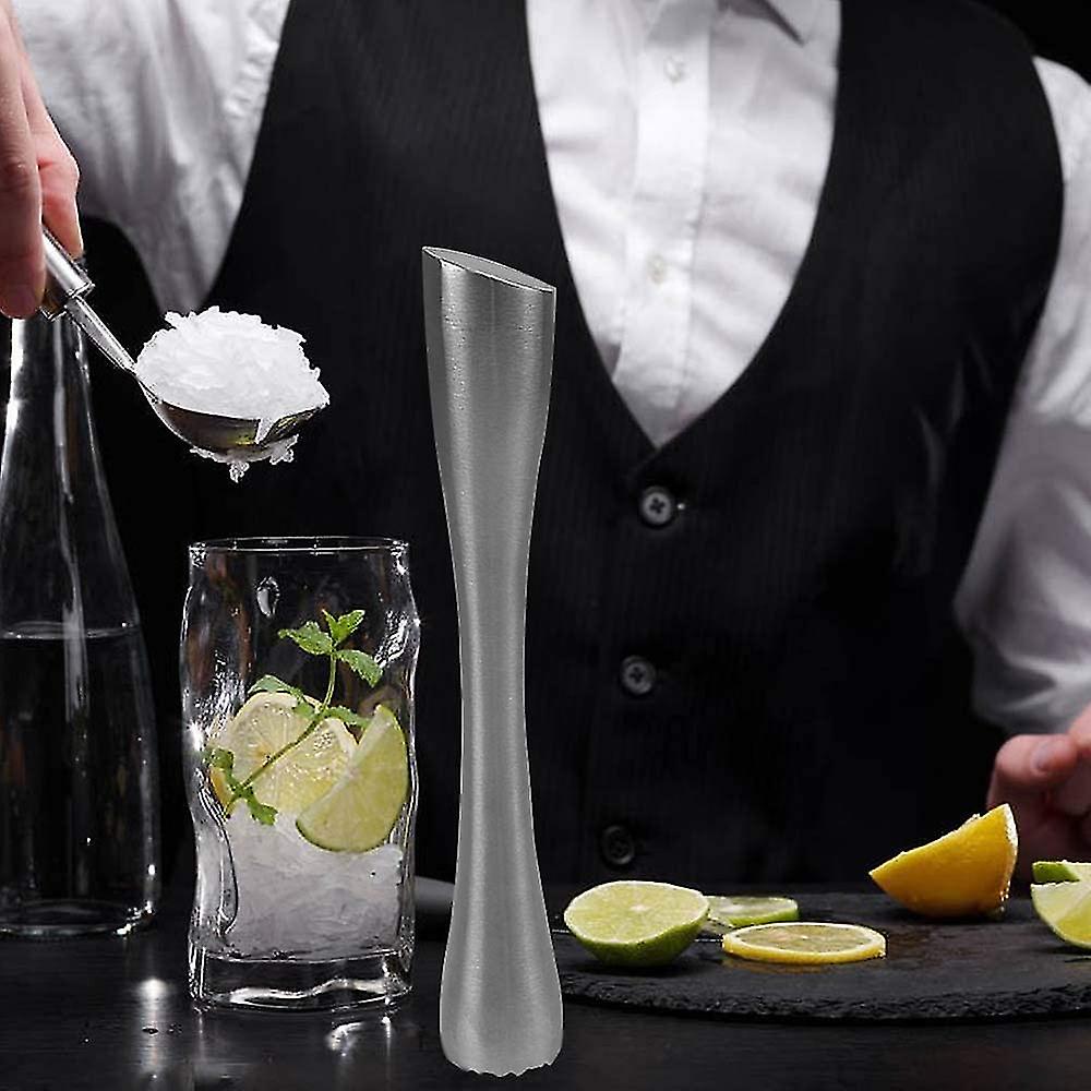 Cocktail Pestle Made Of Stainless Steel, Ice Chopper Lemon Masher Bar ...