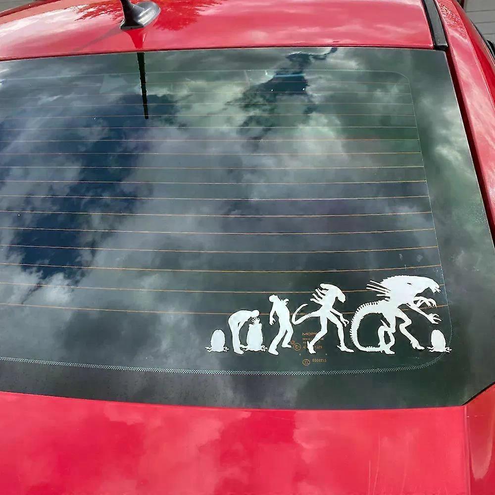 Alien Xenomorph Car Sticker HR Giger Egg to Alien Queen Evolution Vinyl ...