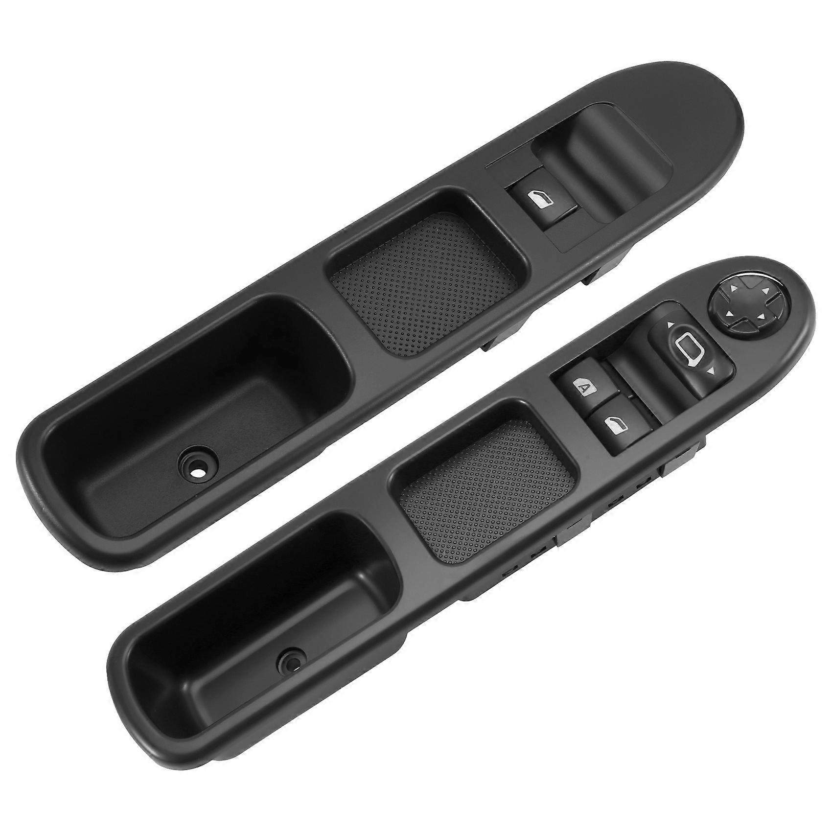 2Pcs Driver Side + Passenger Side Electric Power Window Control Switch ...