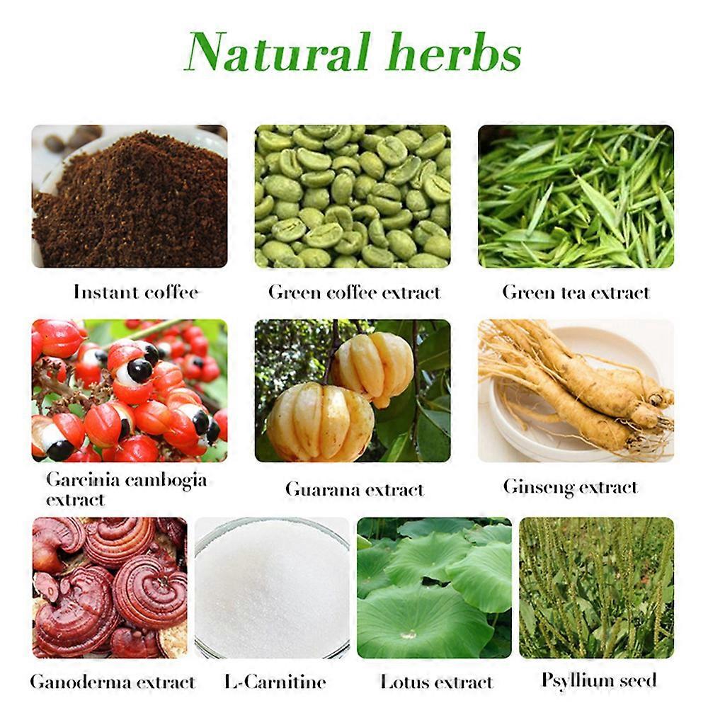 1-3X 18 Teabags Slim Green Coffee with Ganoderma Control Weight Weight ...