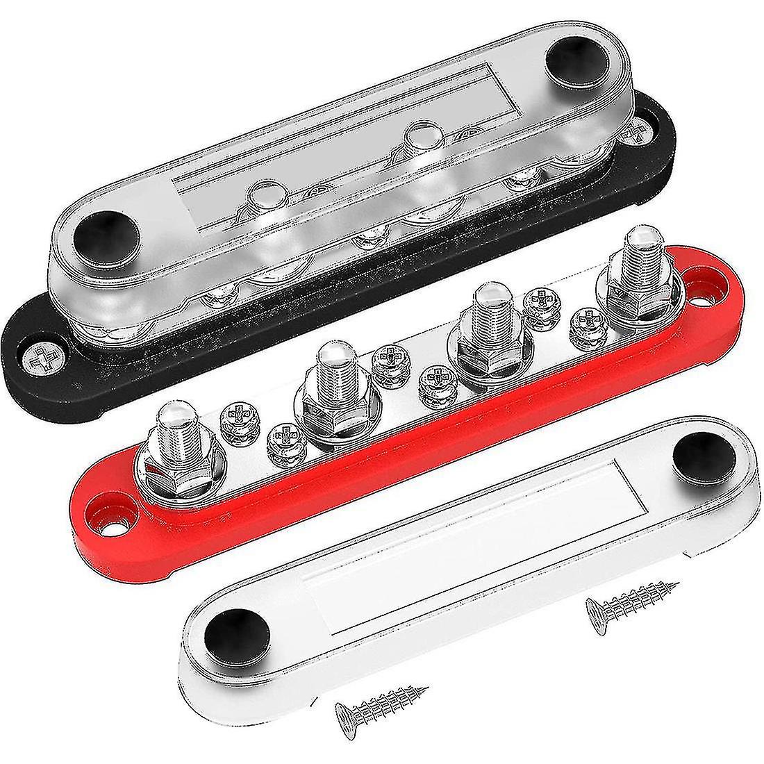 Car Terminal Block Bus Bar 48v 150a Power Distribution Block M8 ...