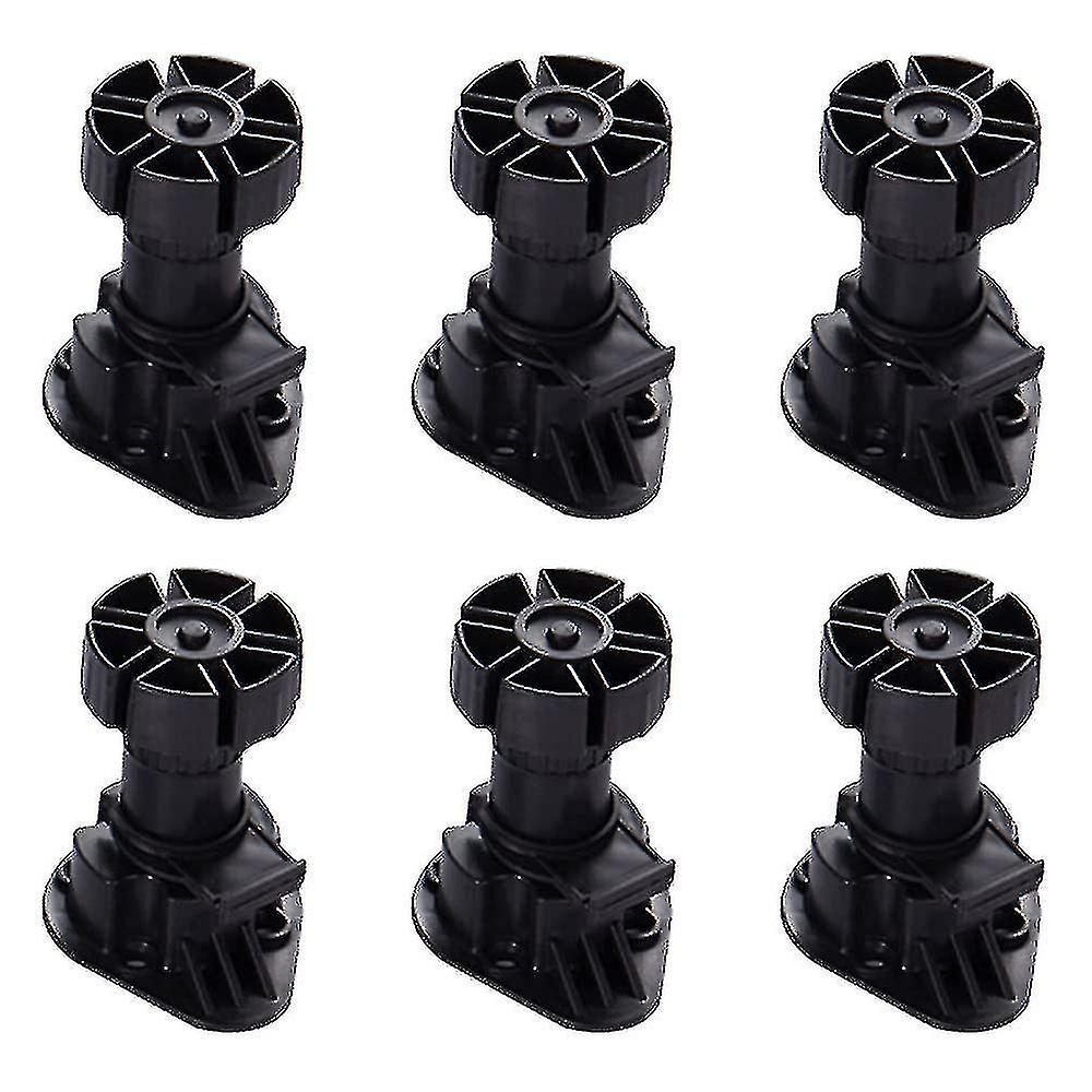 12pcs Adjustable Height Plastic Cabinet Cupboard Foot Leg Kitchen Unit ...