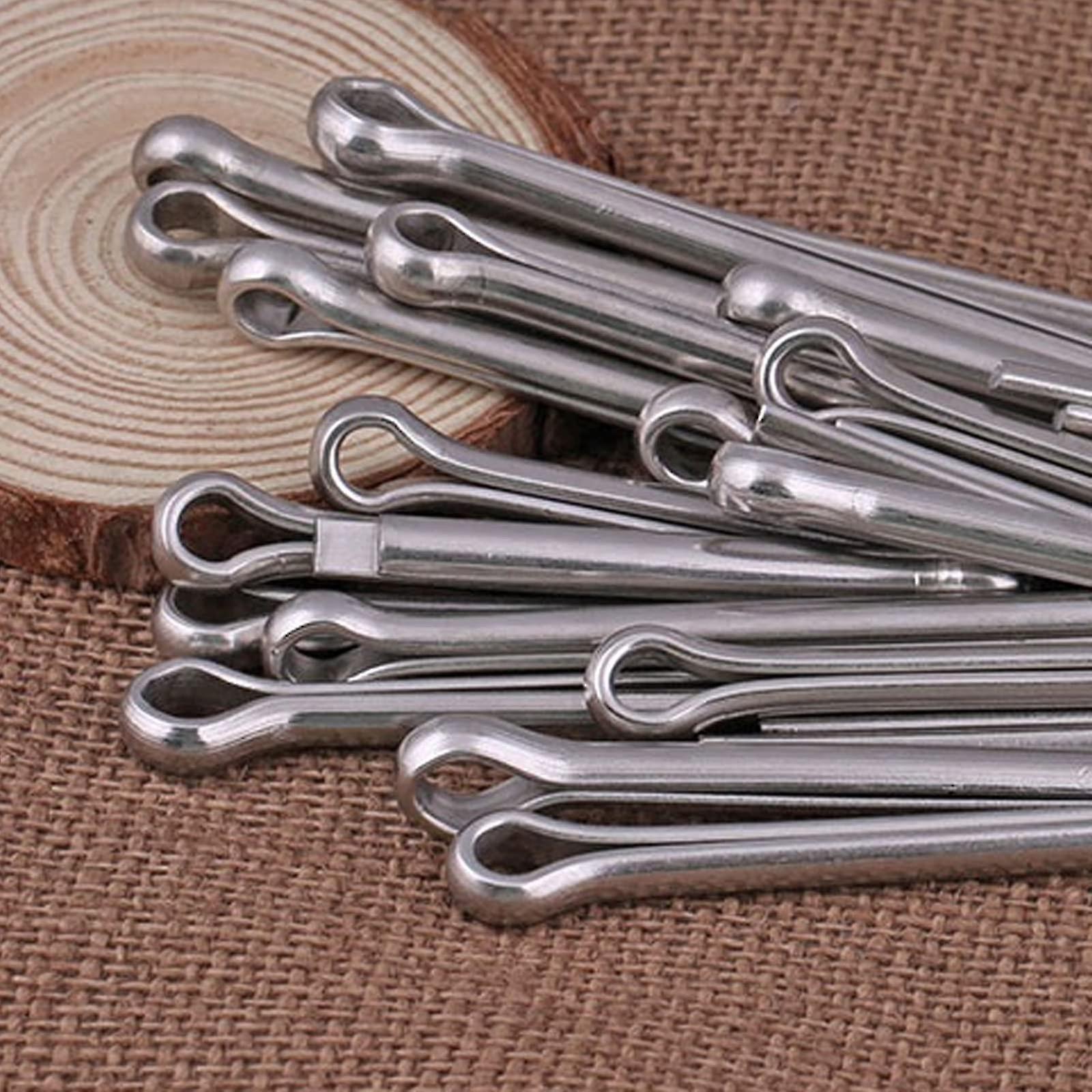 150 Pcs Cotter Pins Assortment, M1 M1.5 M2 M2.5 M3 Split Pins Assorted ...