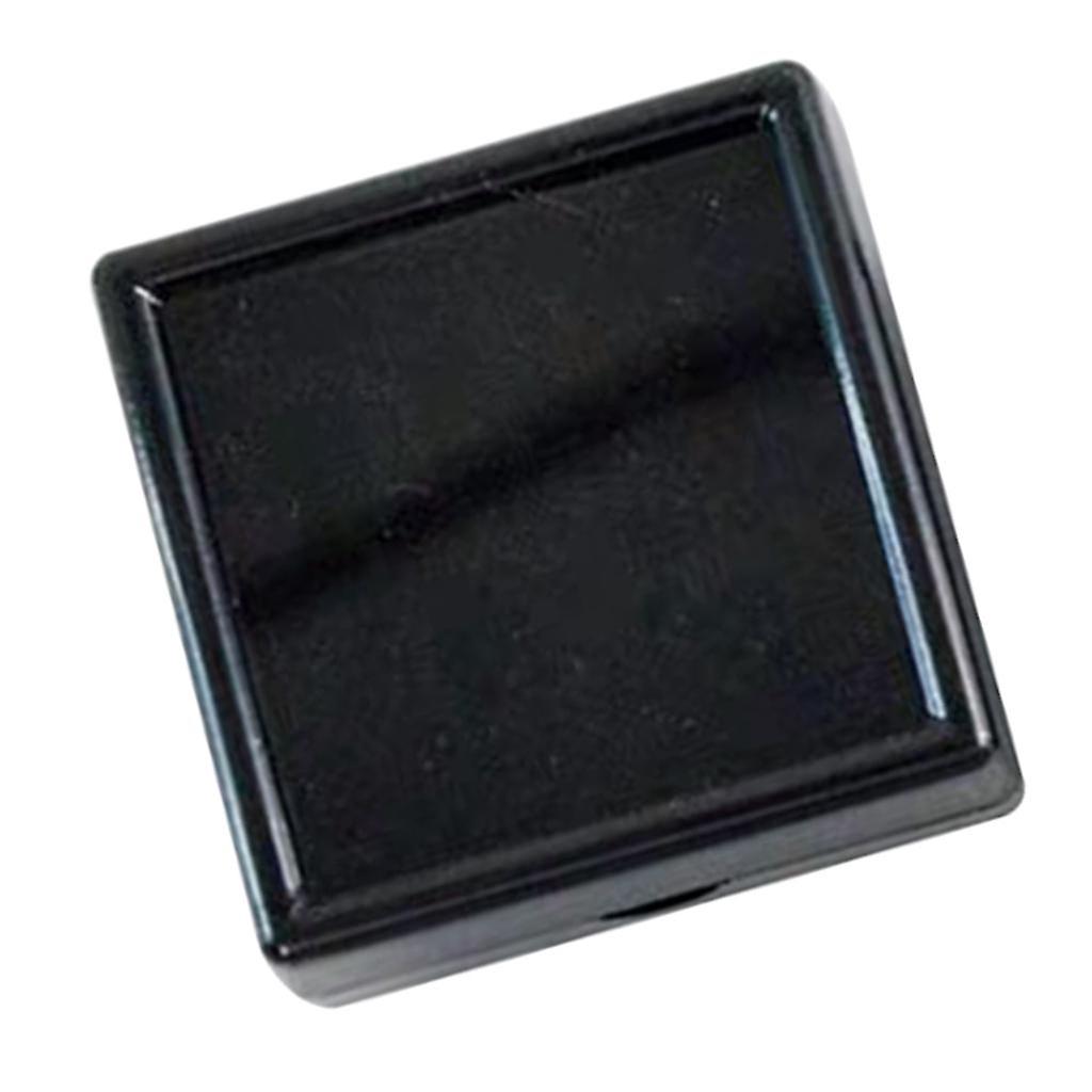 2xAcrylic Jewelry Display Loose Diamond Beads Organizer Show Case 3x3cm ...