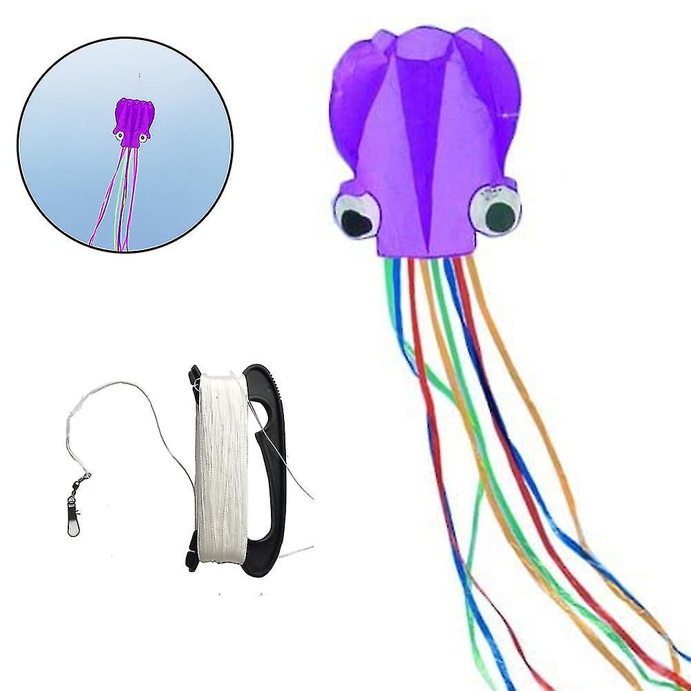 Software Octopus Flyer Kite With Long Colorful Tail For Kids, 4 Meters ...