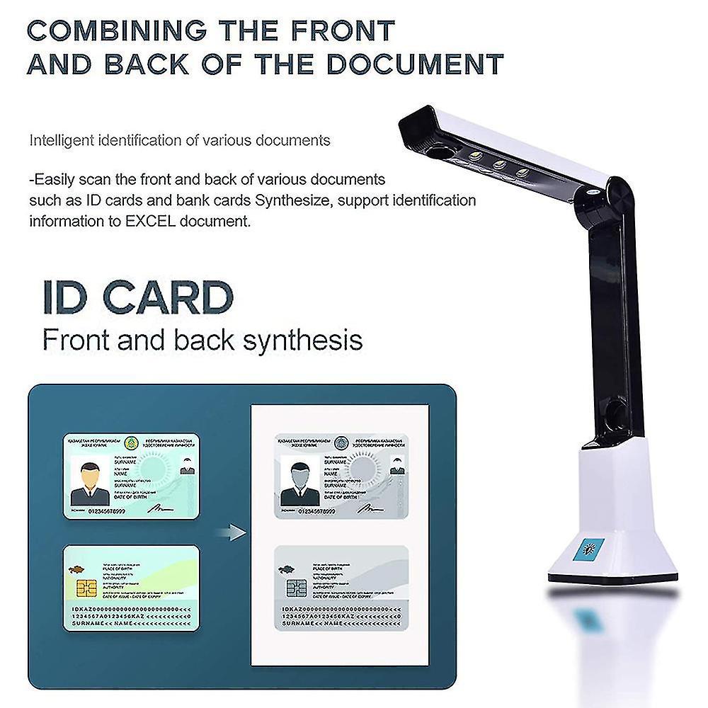 Document Camera For Teachers, Portable Usb Document Camera Scanner With ...