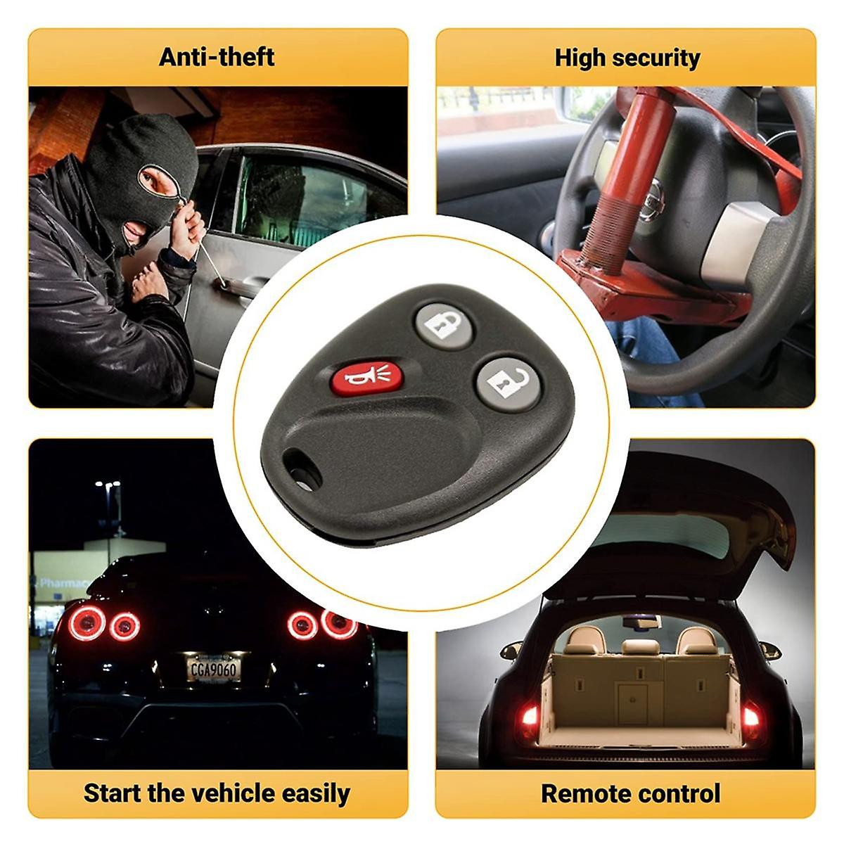 Keyless Entry Car Key Fob LHJ011 for H2 Escalade,2Pcs | Fruugo UK