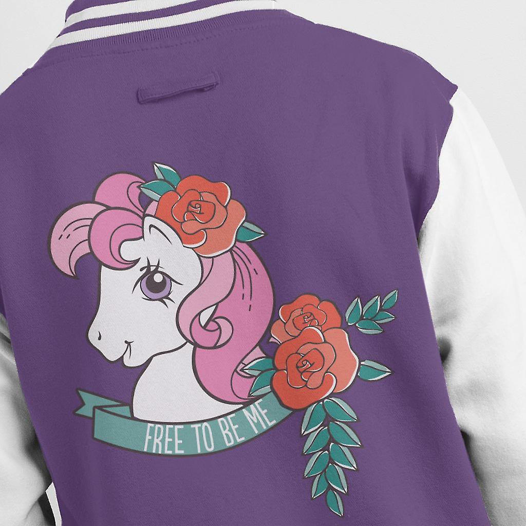 My Little Pony Free To Be Me Men's Varsity Jacket | Fruugo US