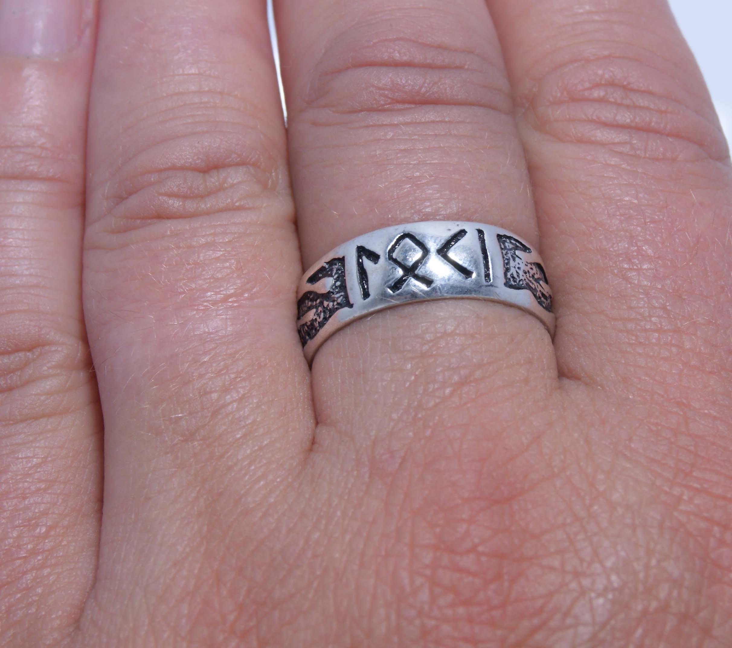 Ring "Loki", gr. 52-74 (Loki)-silver | Fruugo SE