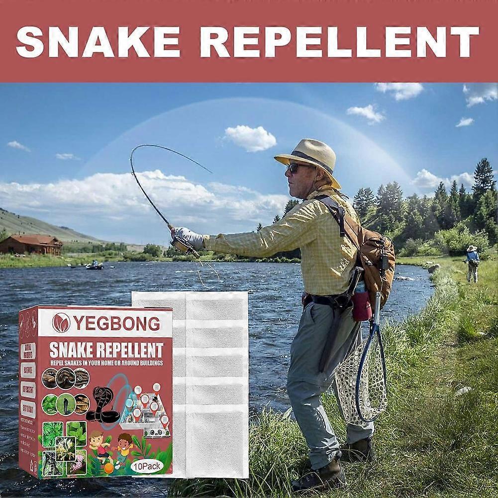 10pcs/ Box Snake Repellent Packs Outdoor Long-acting Snake Repellent ...