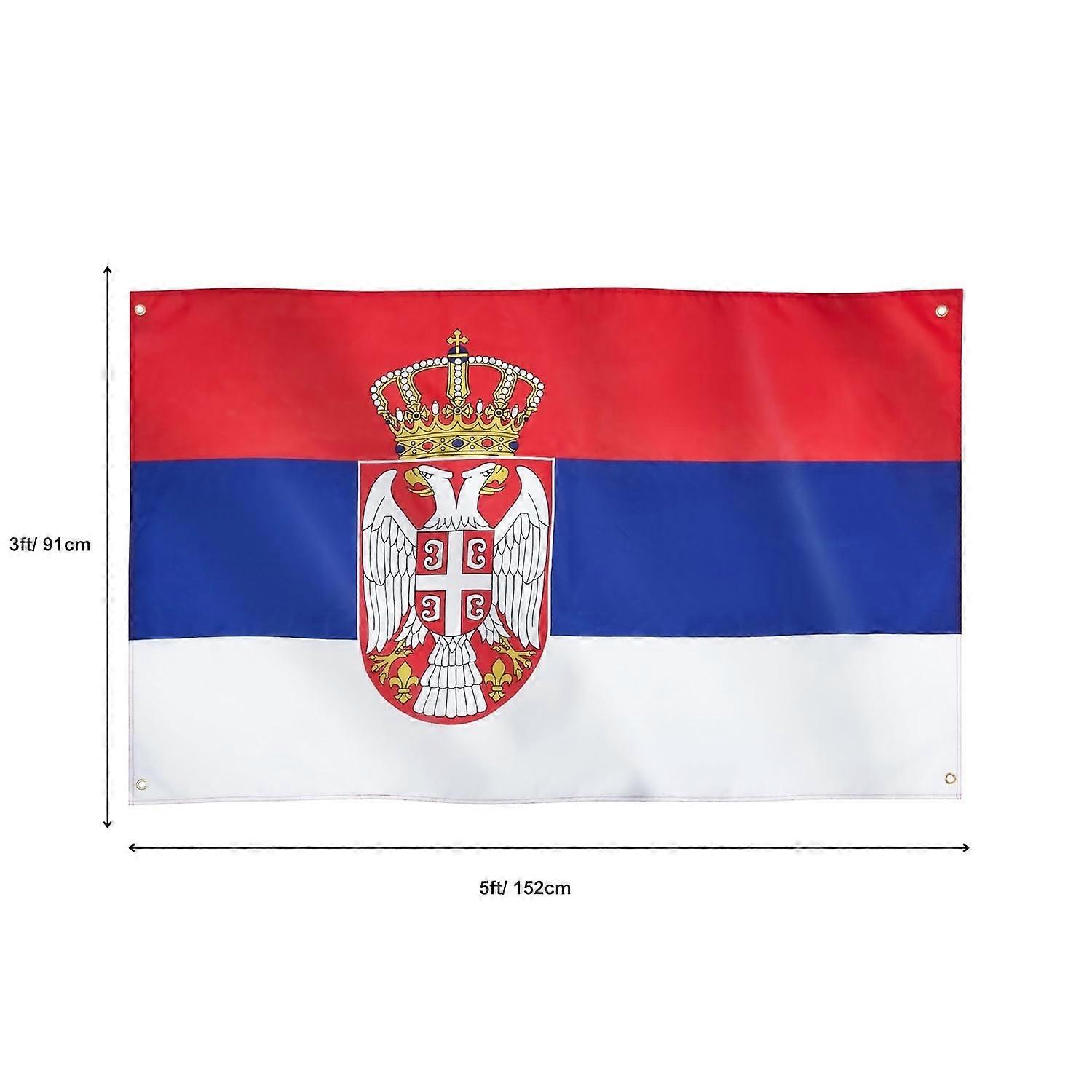 Serbia Flag,Eyelet In Every Corner, Serbian Flag, Tricolor, Yugoslavia ...