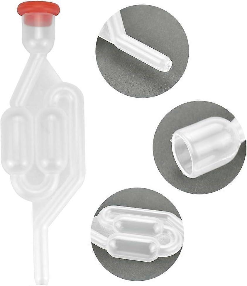 Fermentation Airlock, S-Shape Air Lock, Fermenter Check Valve Airlock ...
