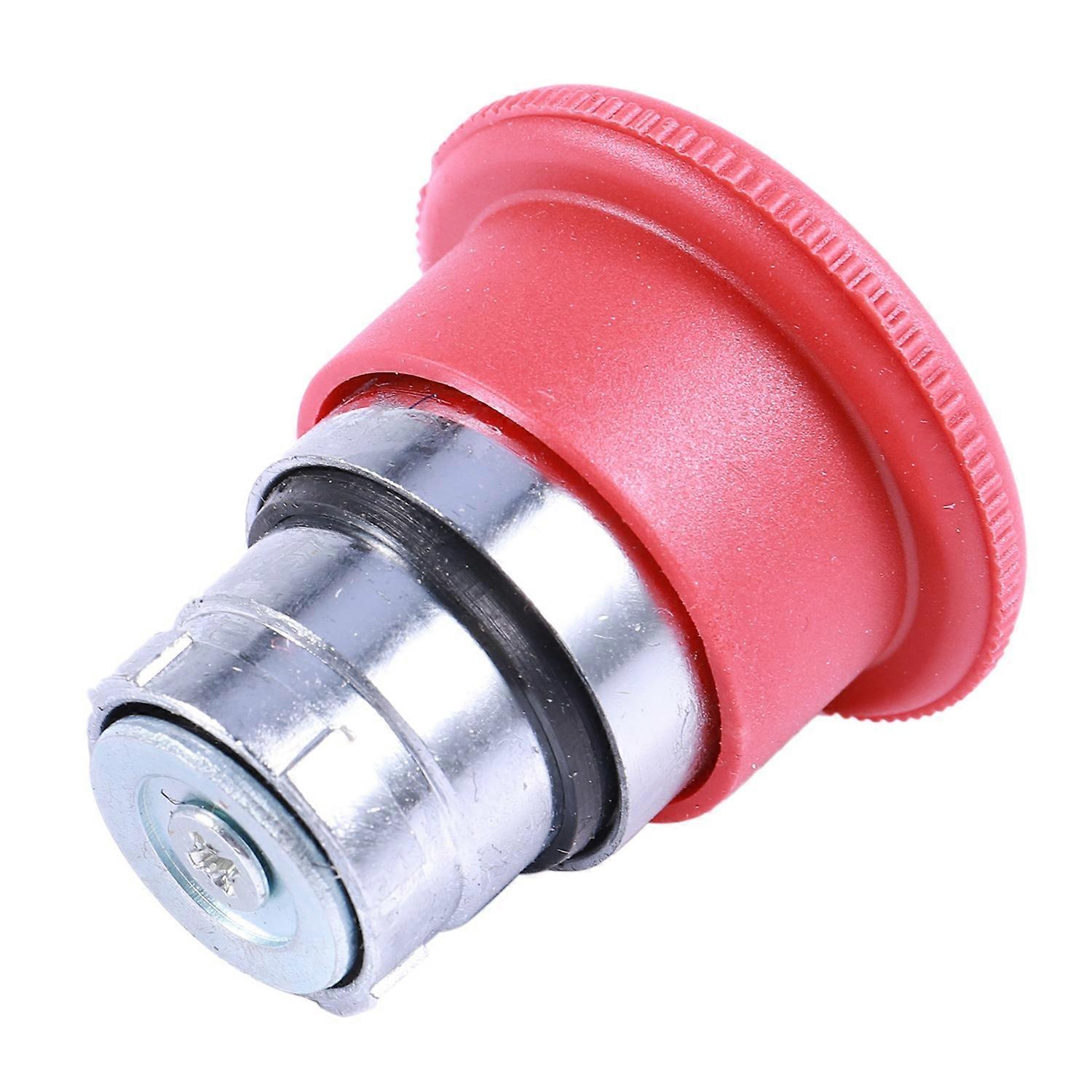 22mm NC Red Mushroom Emergency Stop Push Button Switch 600V 10A ZB2 ...