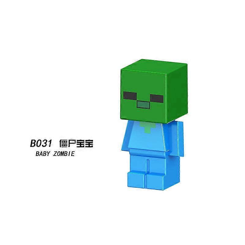 Game Minecraft mini Figure Model Toys MC Figure Cartoon Garage Kit ...