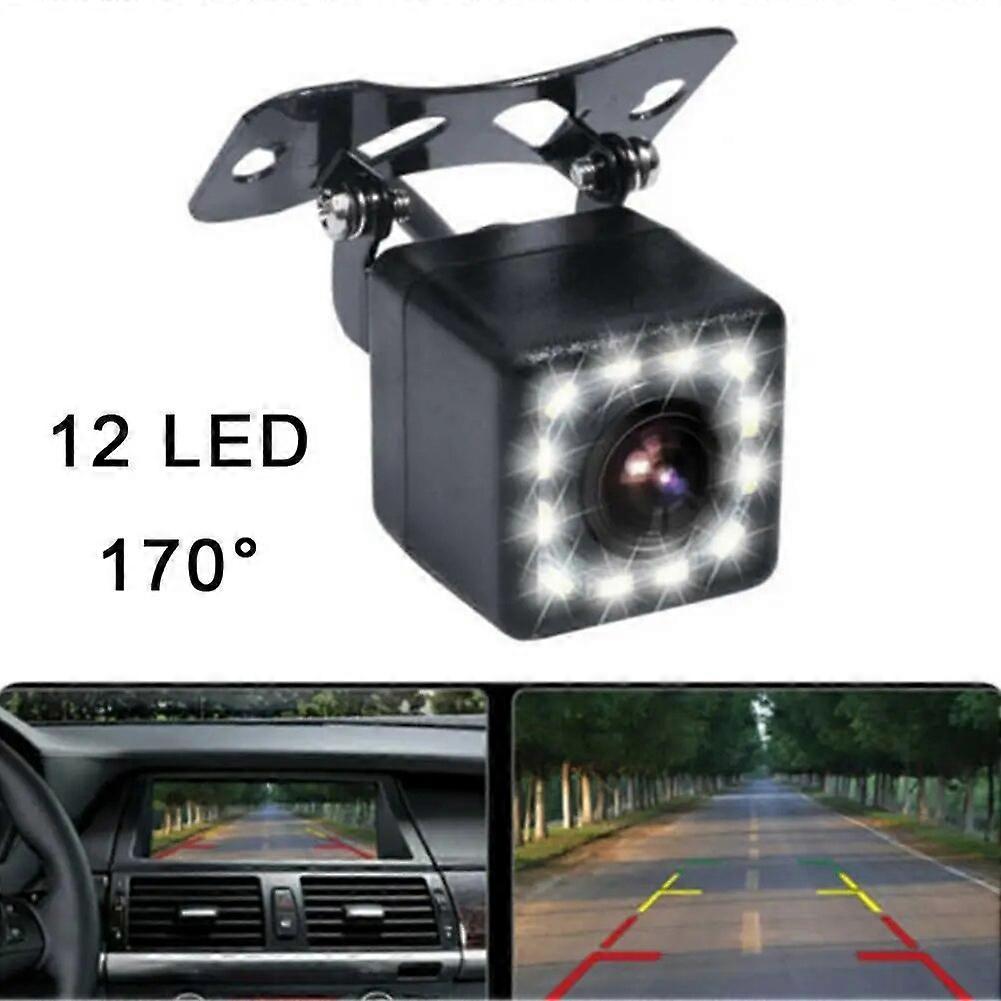Wide Degree Car Rear View Camera 4 LED Night Vision Reversing Auto ...