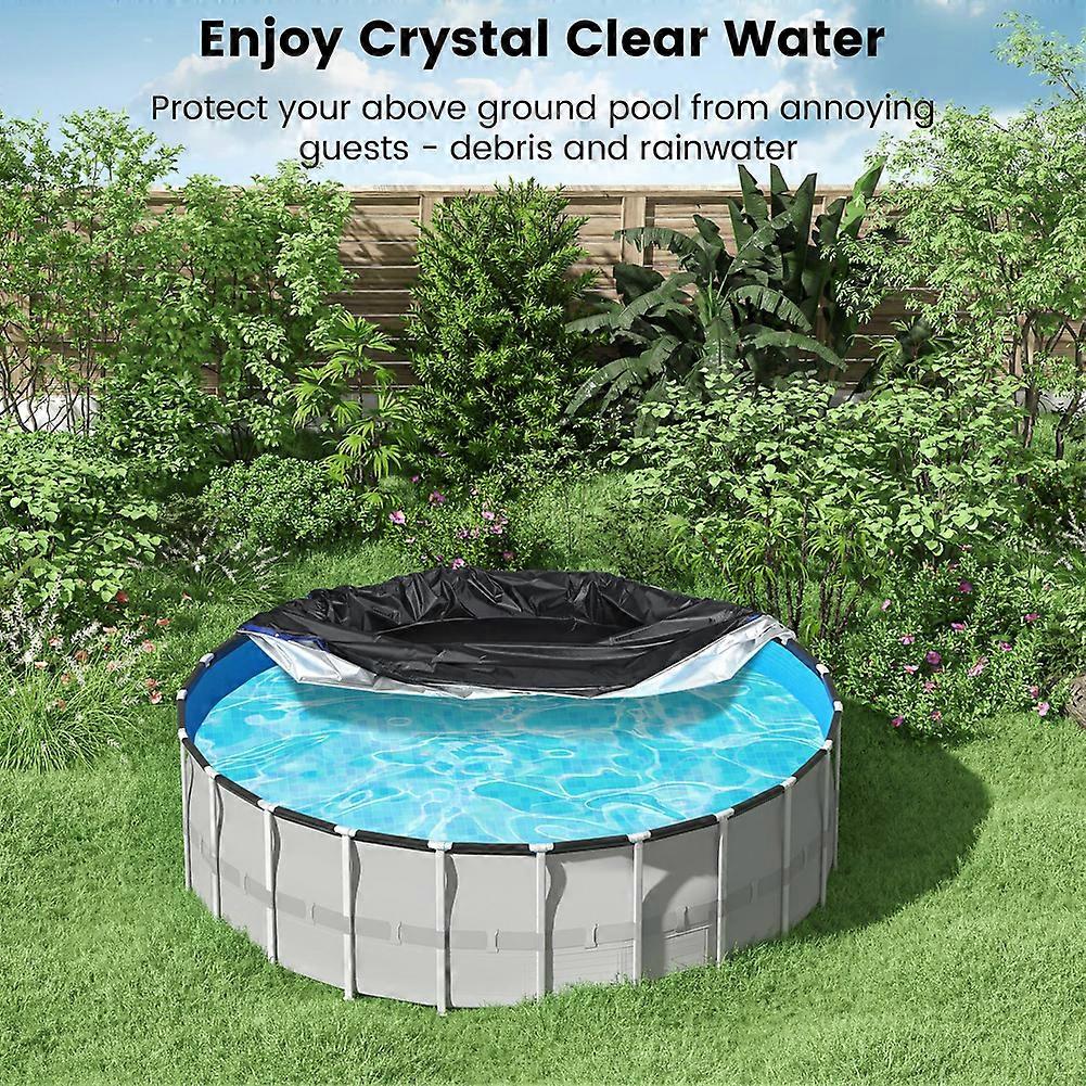 Pool Covers for above Ground Round Pools, Swimming Pool Cover for Frame ...