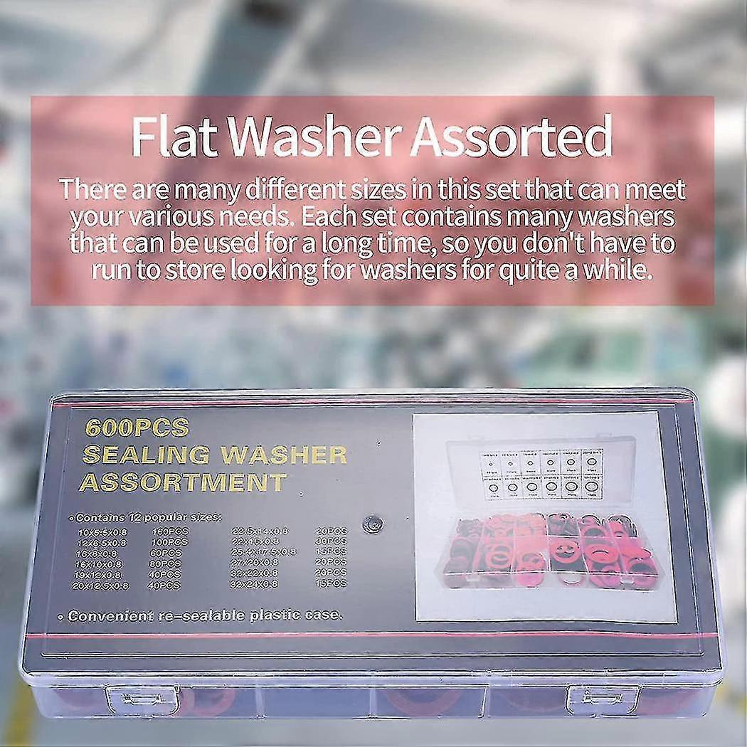 600pcs fiber wasmachine assor assor kit 12 formaat rood staal papier ...