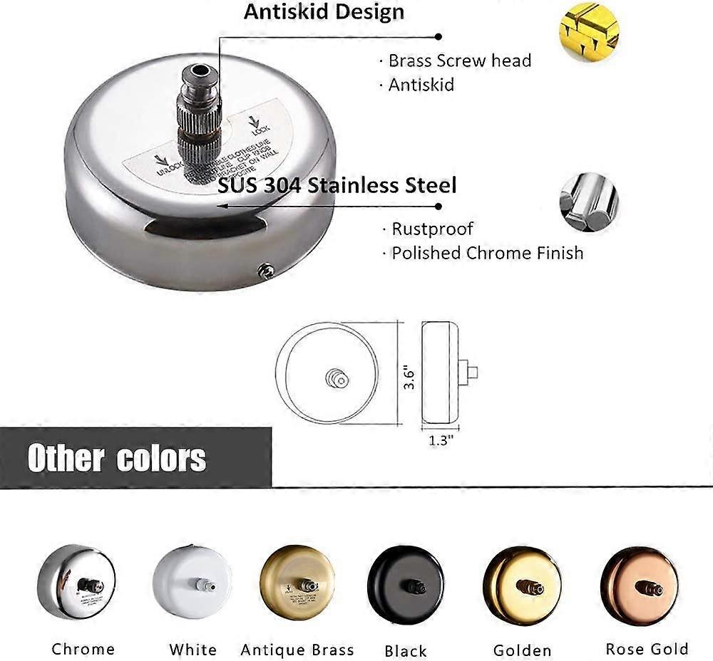 Retractable Washing Line SUS304 Stainless Steel Wash Line Clothes Dryer ...