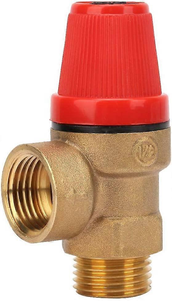 Boiler Pressure Relief Valve - G1/2'' Premium Brass Safety Valve DN15 ...