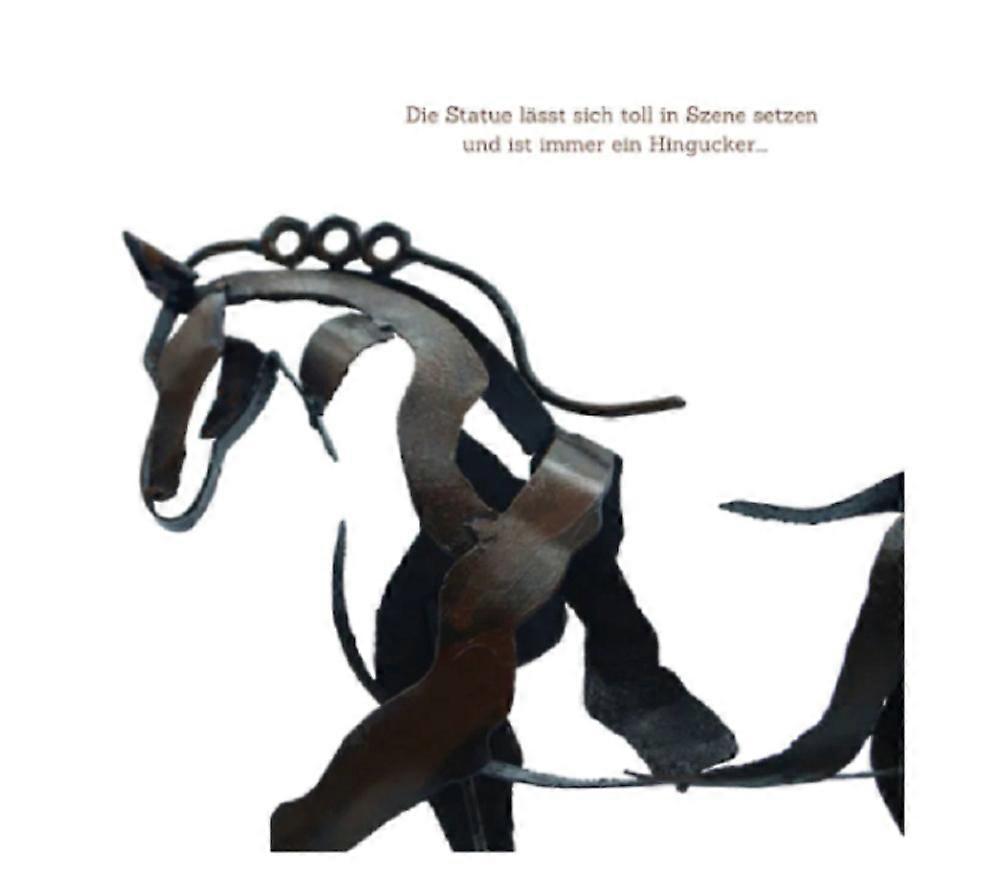 Night Lights Horse Sculpture Adonis Metal Crafts Horses Sculpture Horse ...