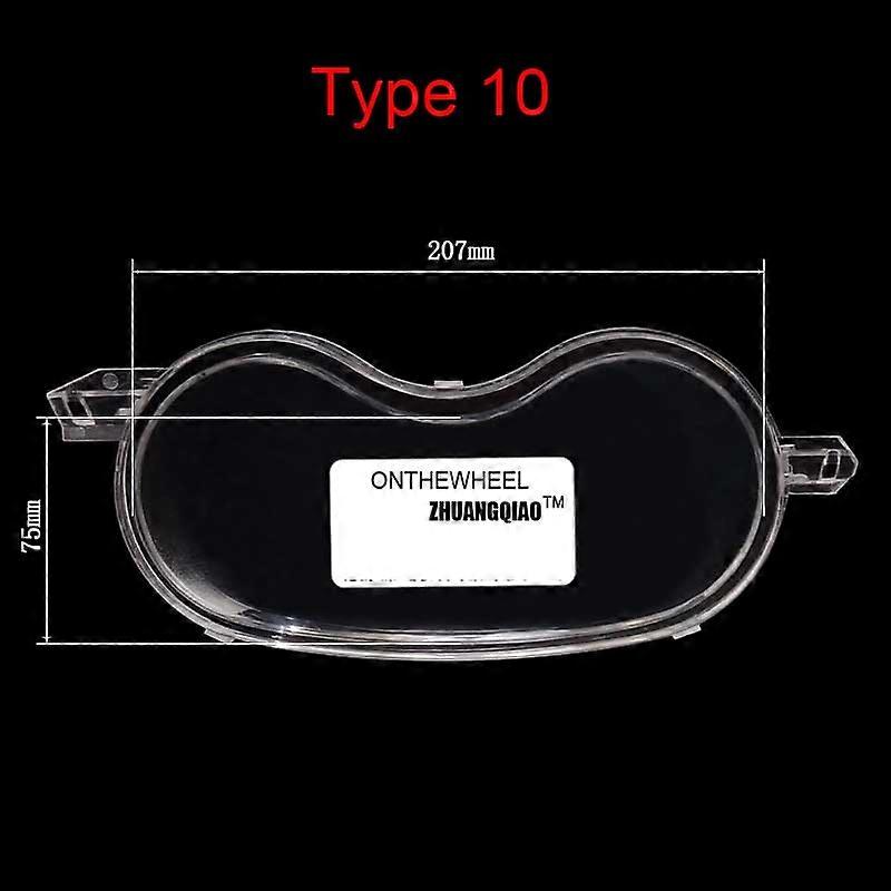 Motorcycle Speedometer Tachometer Dashboard Instrument Glass Plastic ...