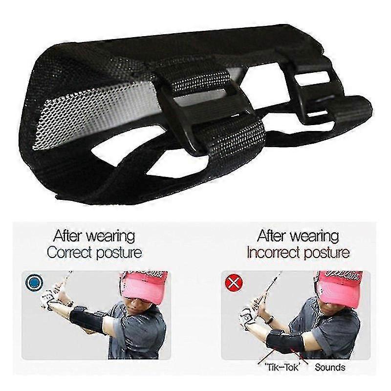 Golf Swing Training Aid Elbow,straight Arm Golf Training Aid With Sound ...