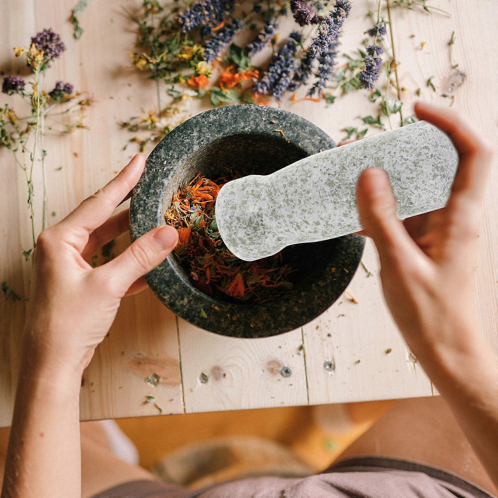 Kitchen Herb Medicine Grinder Stick Practical Stone Pestle Multi-use ...