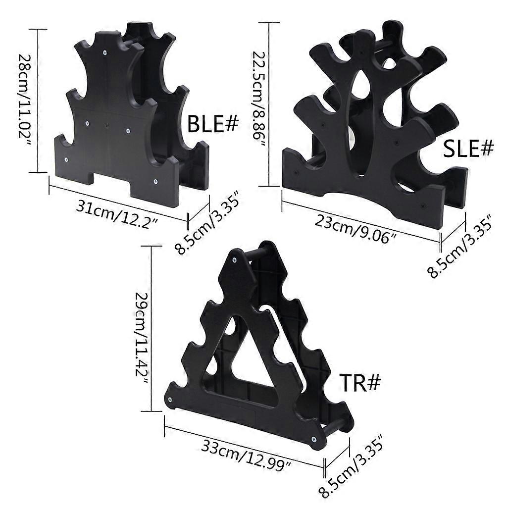 Dumbbell Weight Rack Storage Small Dumbbell Rack 3 Tier Hand Weight ...
