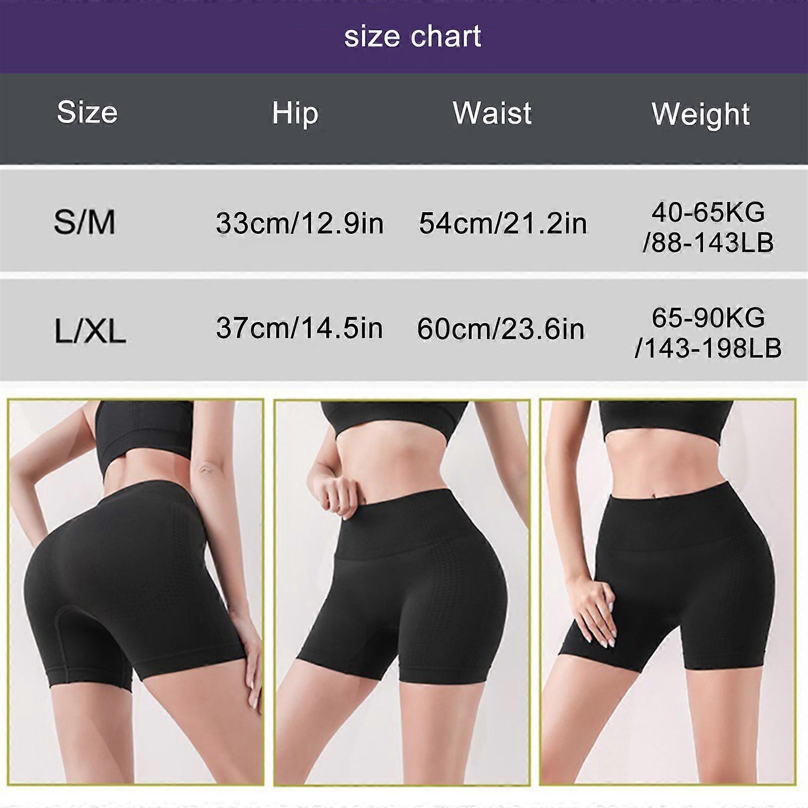 2pcs Fiber Restoration Shaper Ion Shaping Shorts Tummy Control Butt ...