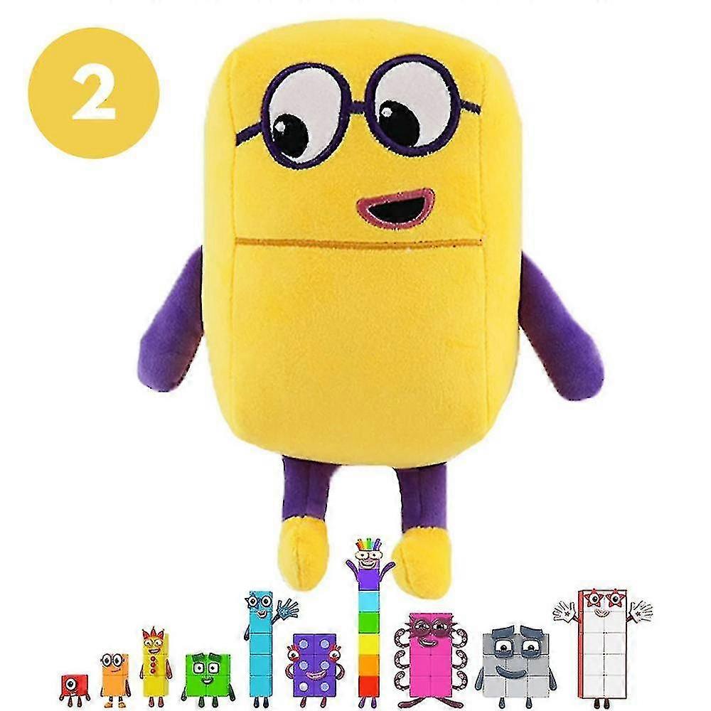 Numberblocks 1-10 Plush Doll Toy Gift Educational Premium Stuffed ...