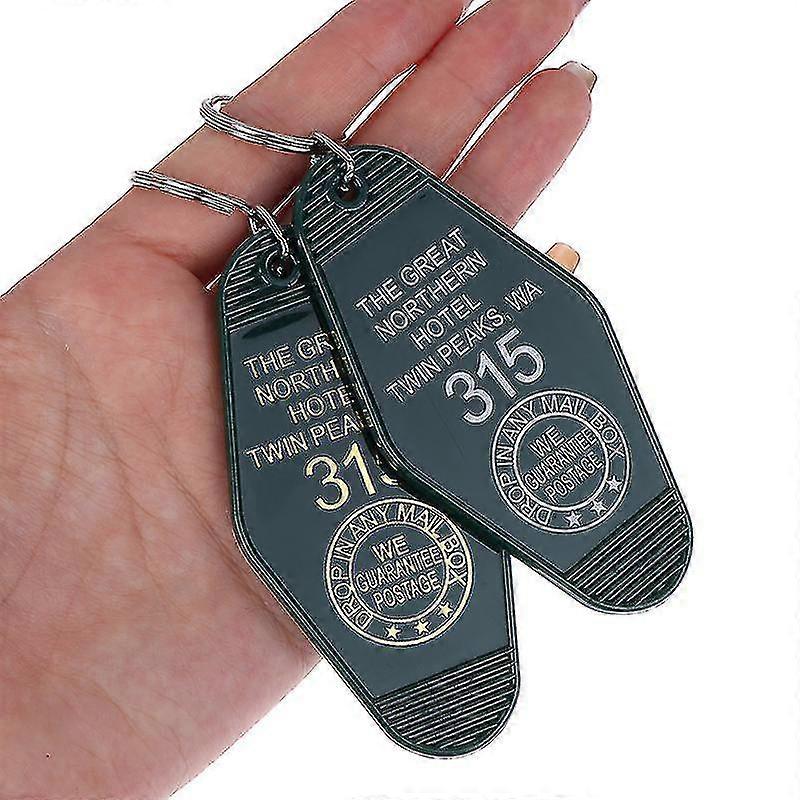 Twin Peaks Key Chains The Great Northern Hotel Room # 315 Key Tag ...