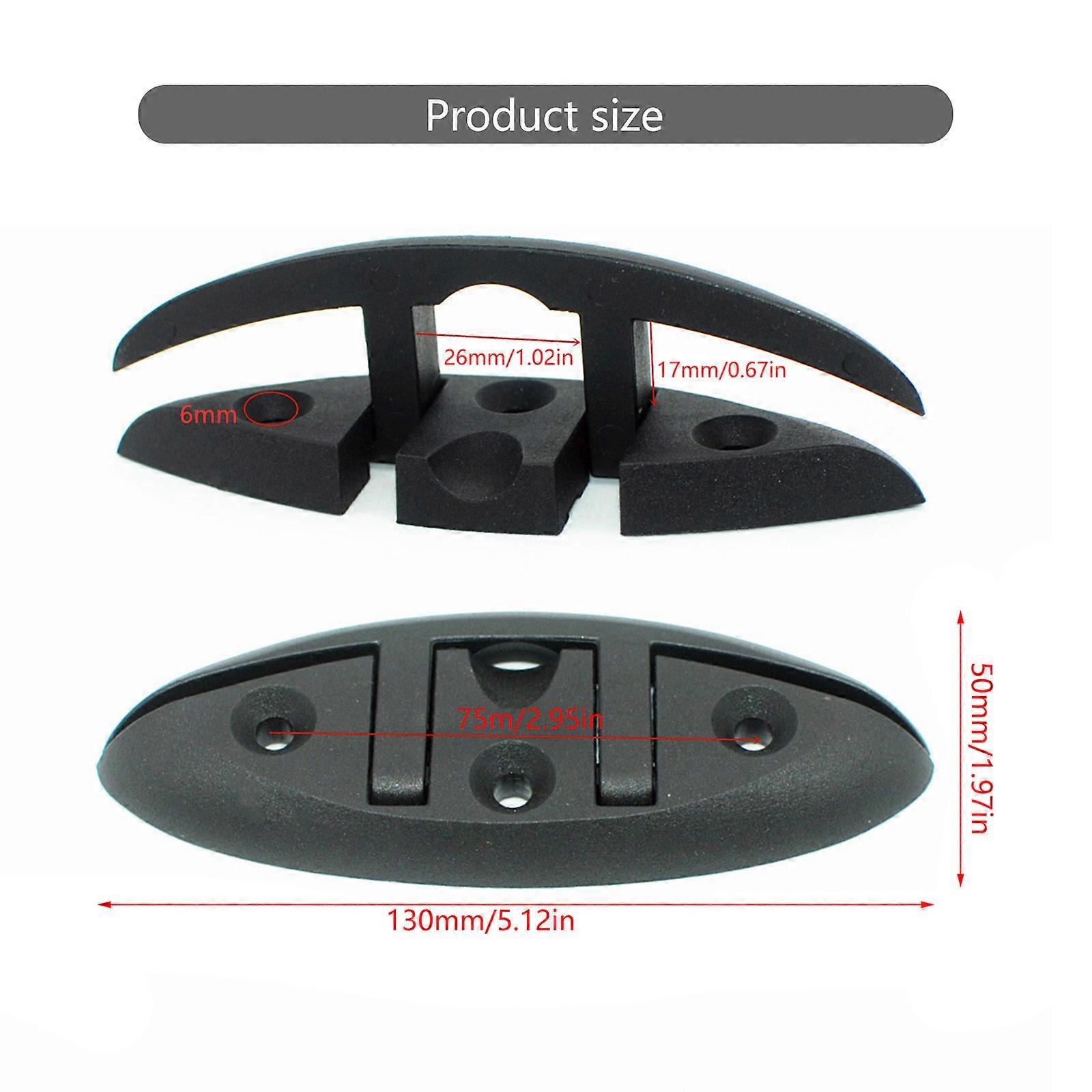 Nylon Folding Cleat, Flip-up Dock Cleat Retractable Cleats 5inch 130mm ...