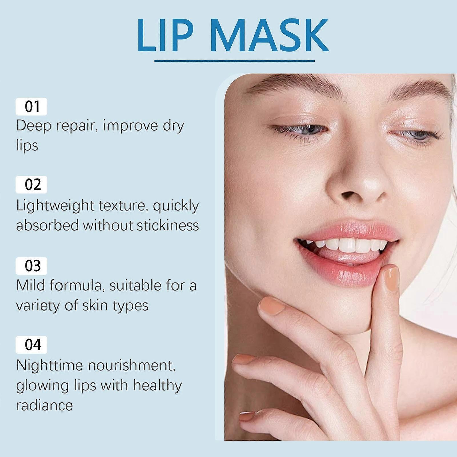 Night Repair Lip Mask Deeply Nourishes And Lightens Lip Wrinkles ...