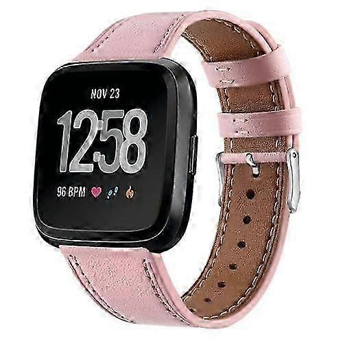 For Fitbit Versa 2 / Fitbit Versa / Fitbit Versa Lite Leather Watch ...