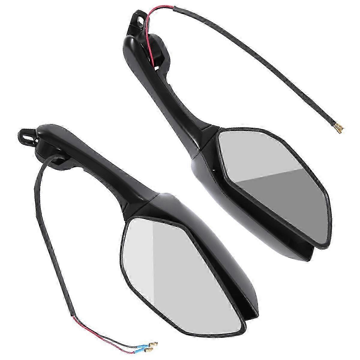 Side mirrors with integrated turn signals for CBR650F CBR650R | Fruugo UK