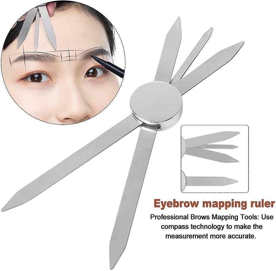 Eyebrow Stencil Ruler For Microblading Eyebrow Measurement, Eyebrow ...