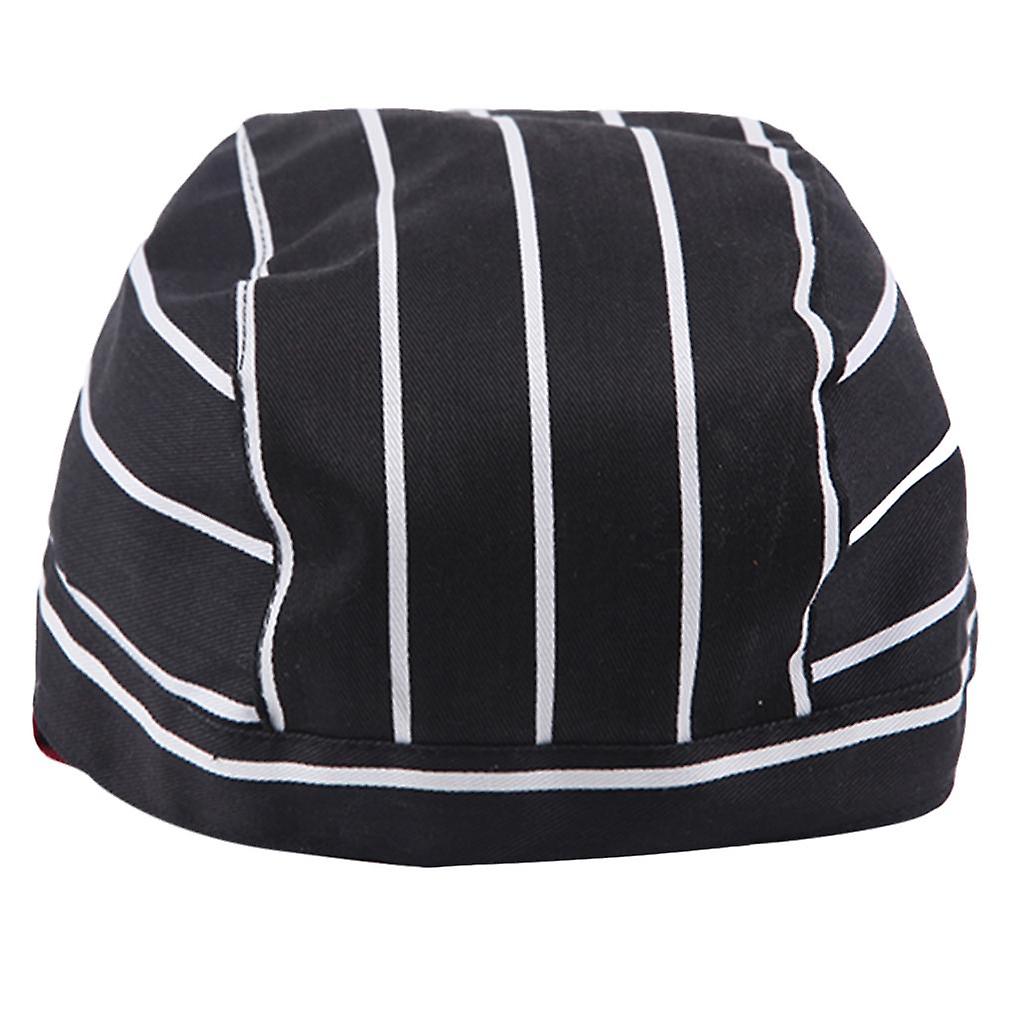 5xUnisex Kitchen Restaurant Chef Cap Headwrap Bandana Hat Head Do Tied ...
