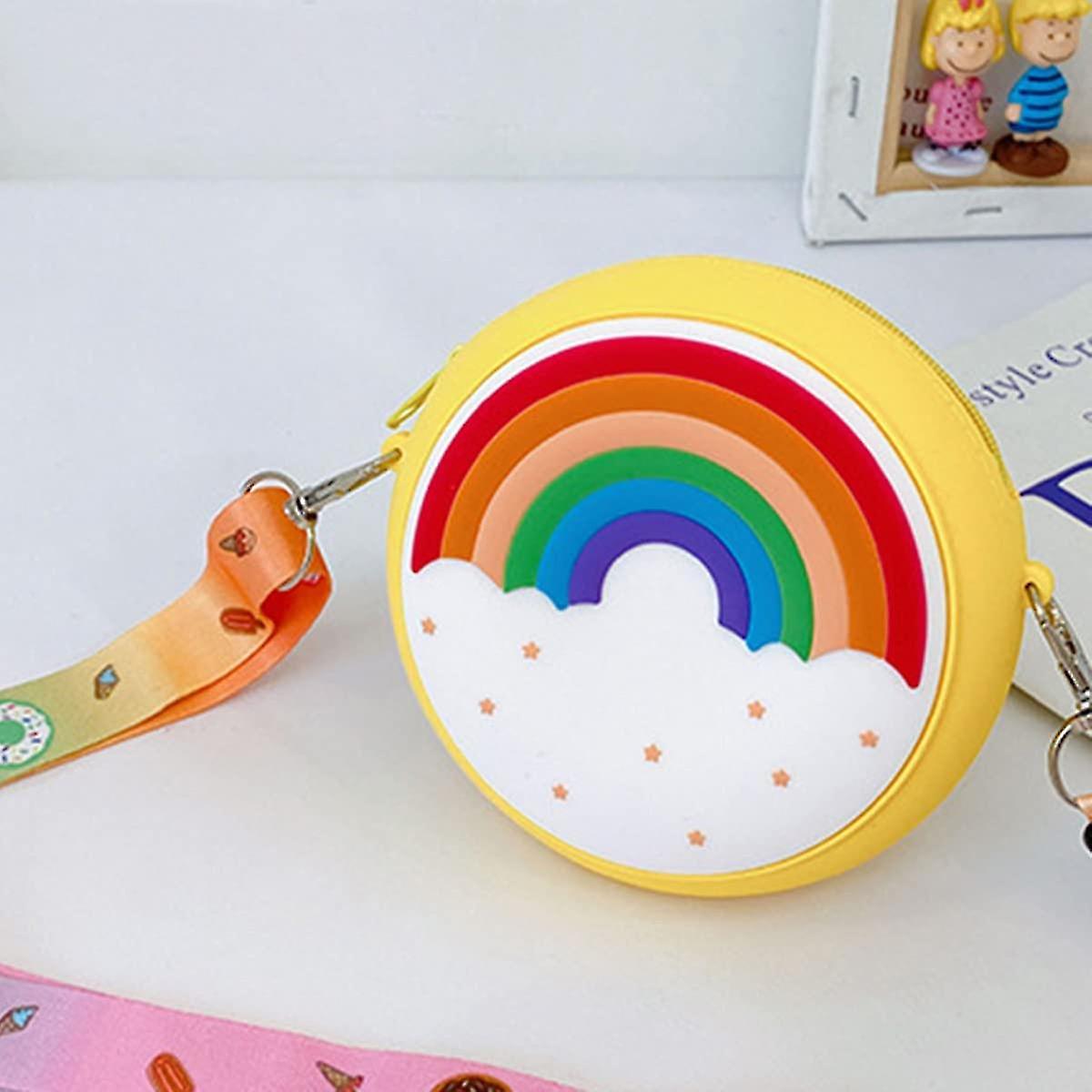 Cute Rainbow Purse For Little Girl Mini Purse Toddler Crossbody Purse ...