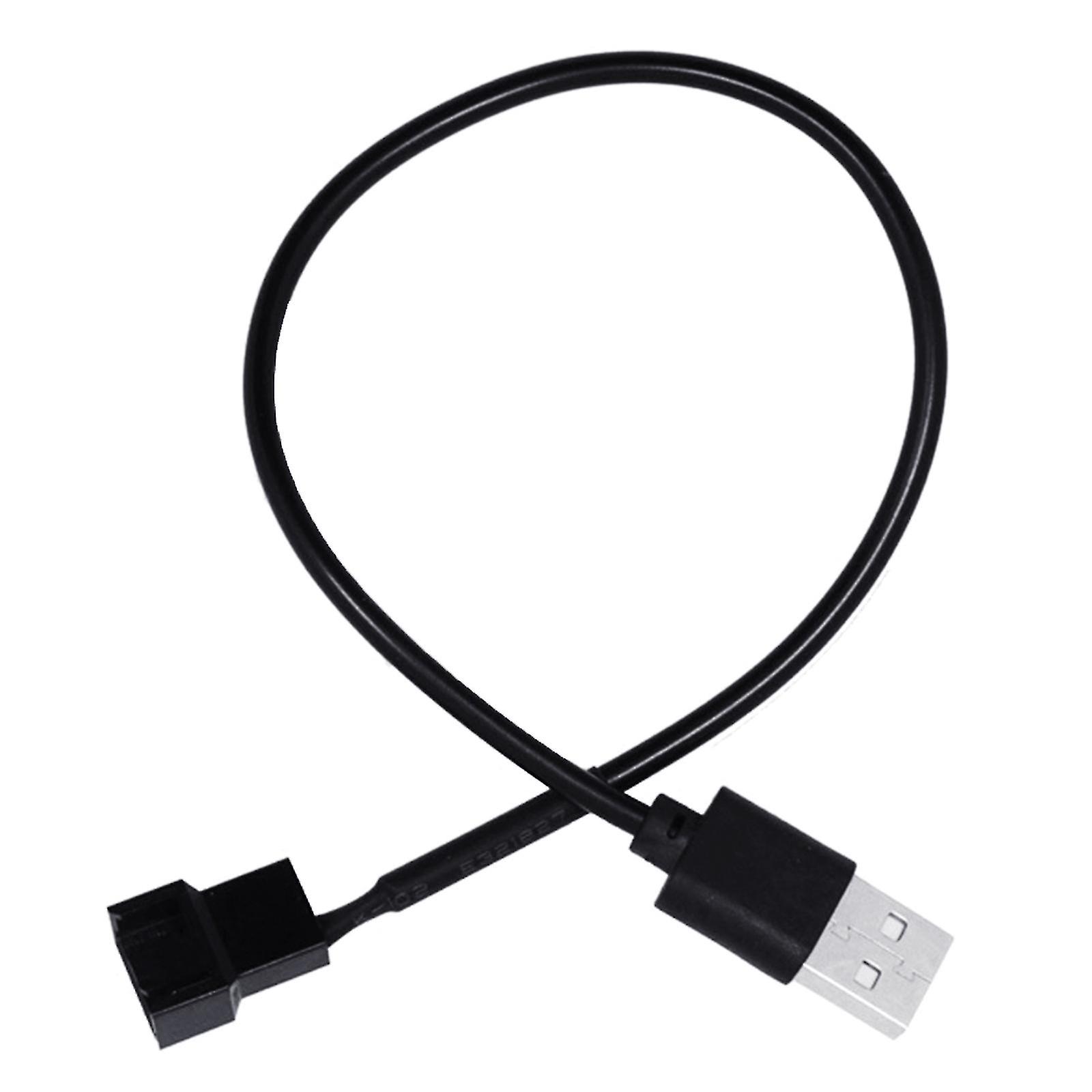 4pin Female To 5v Usb Male Usb Adapter Cable Usb To 4 Pin Fan Power ...