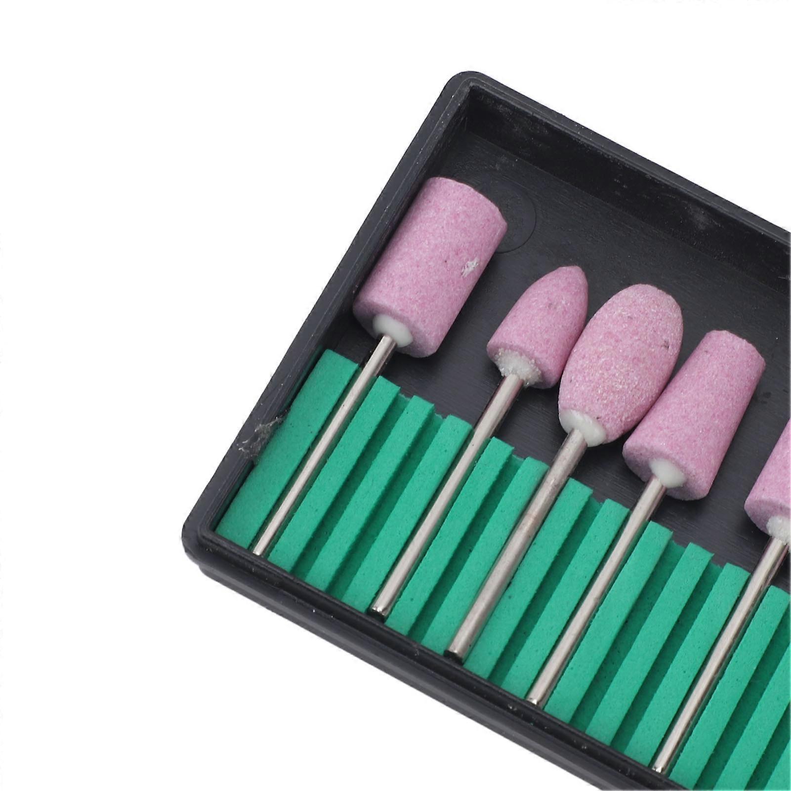 12Pcs Rotary Abrasive Mounted Stone Grinding Tool Grinder Polisher ...