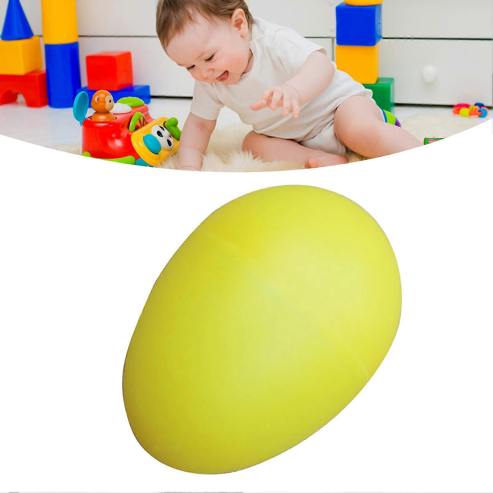 Egg Shaker Bright Color Educational Fillable Plastic Egg Percussion ...