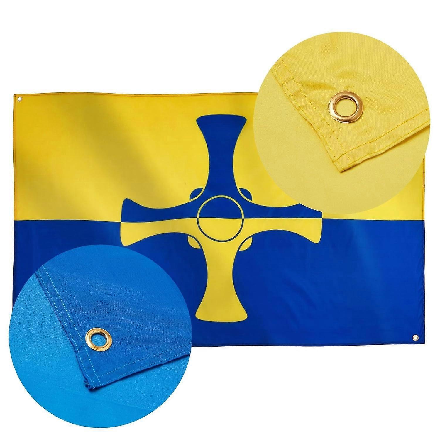 Durham Flag,Eyelet In Every Corner, Durham Day, British Regional Flag ...