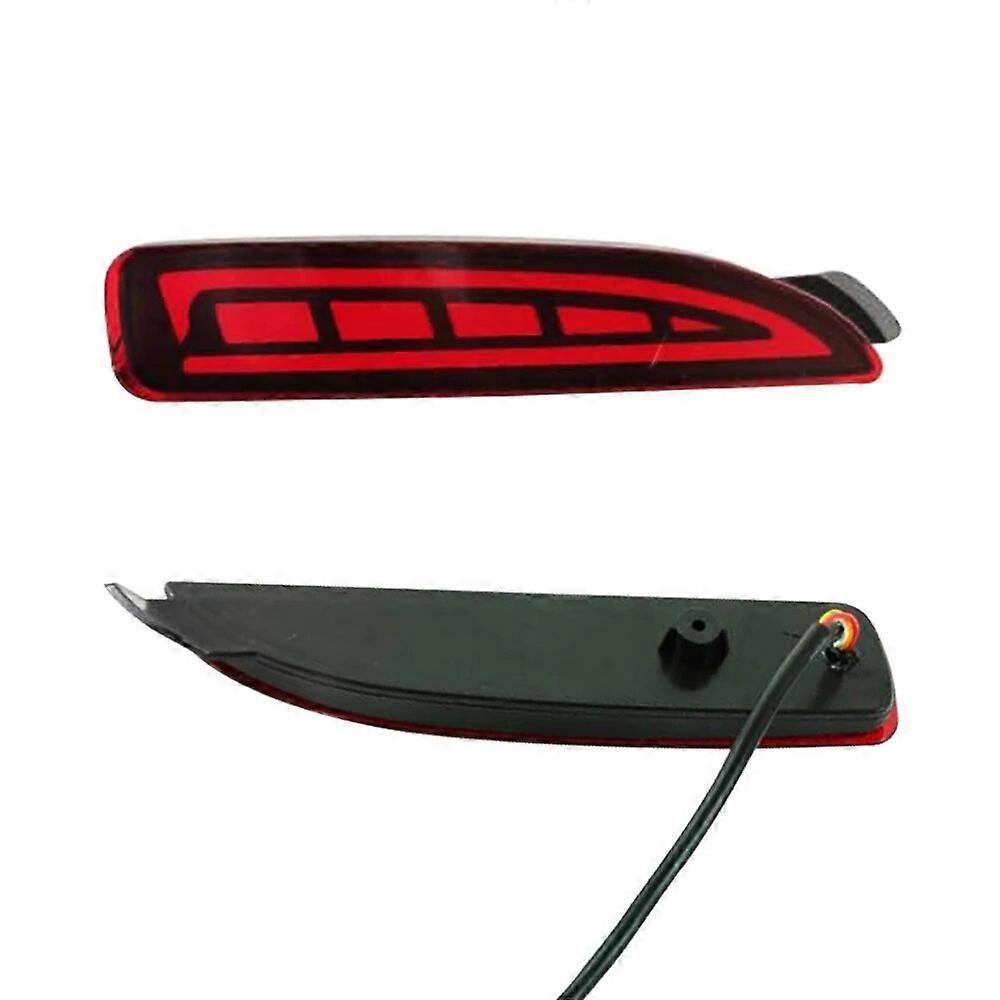 LED Rear Bumper Reflector Brake Stop Light Car-styling Turn Signal For ...