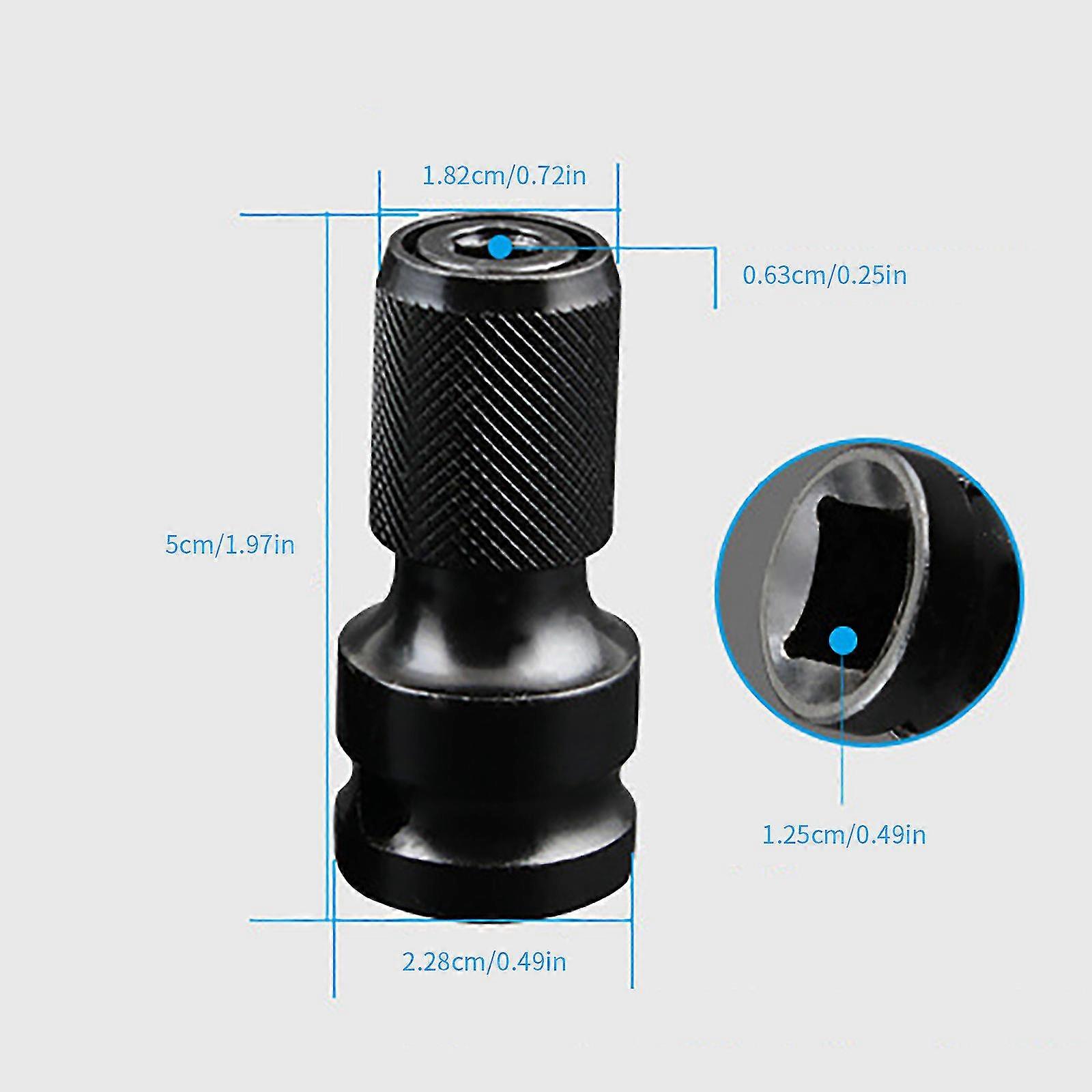 Hex Female Socket Adapter Converter Chuck Adapter For Air And Electric ...