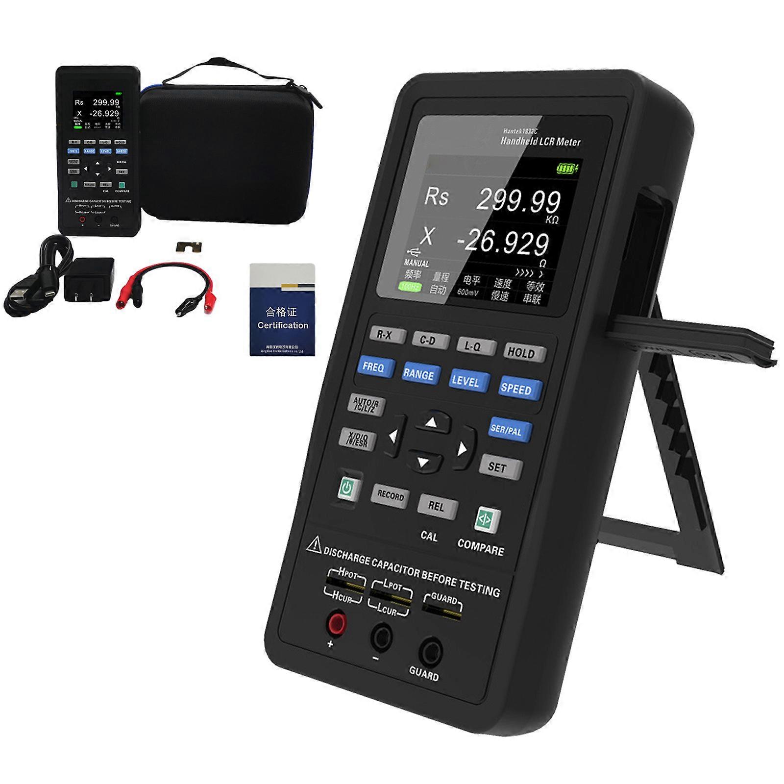 Hantek Digital LCR Meter 1832C 1833C Handheld Inductance Capacitance ...