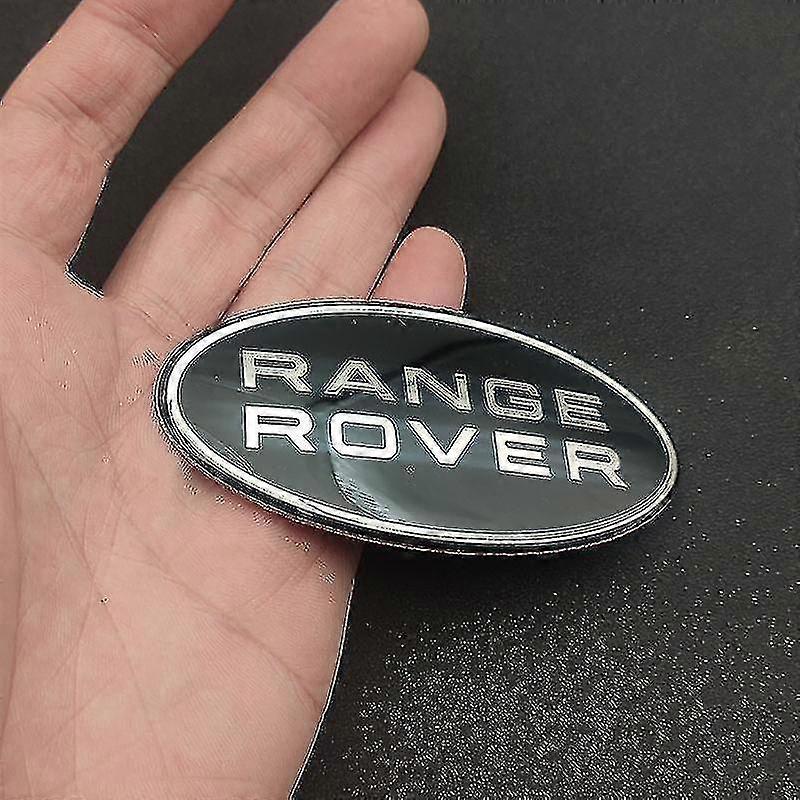 3d Abs Logo Range Rover Letters Emblem Sticker Car Front Hood Badge For ...