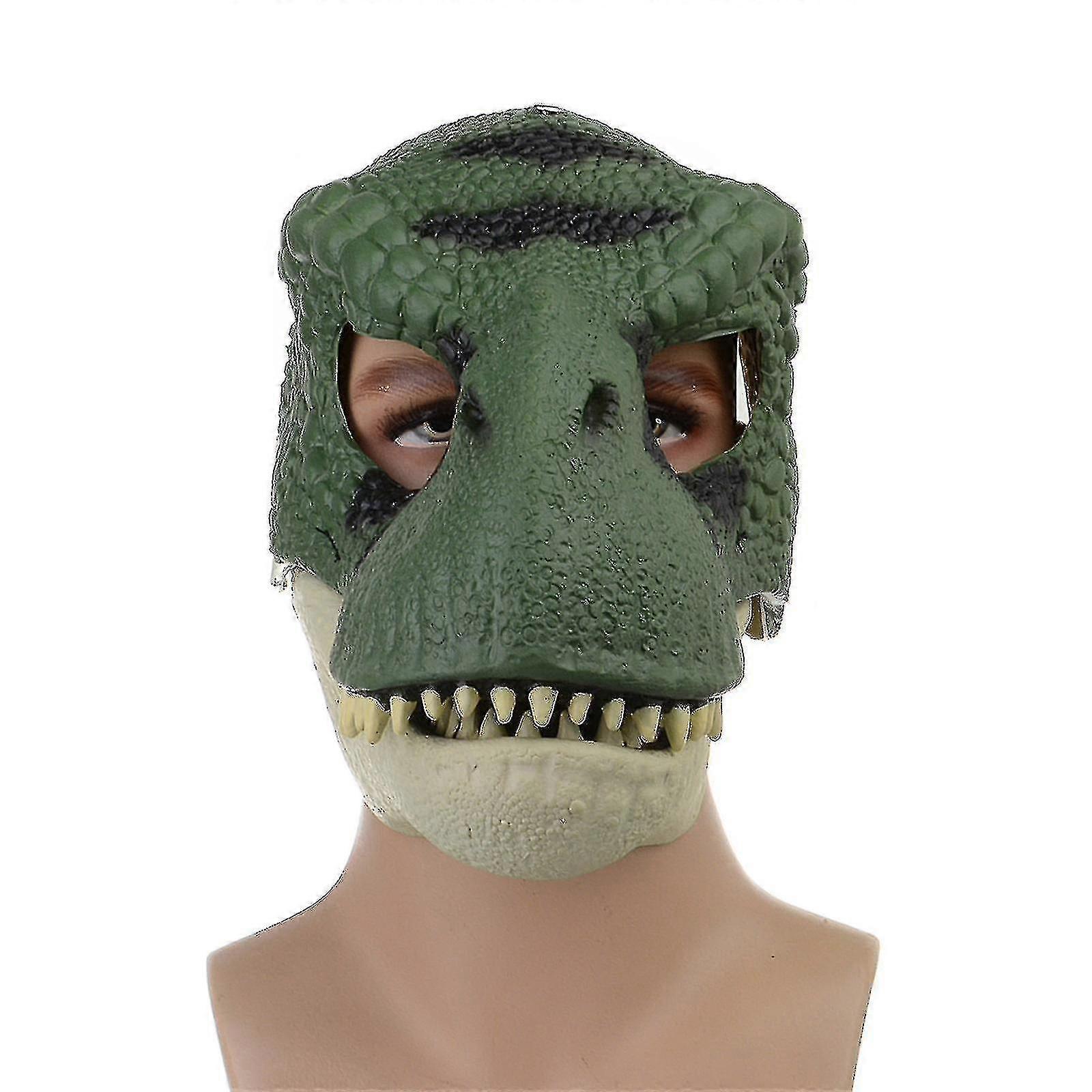 Dinosaur Mask Headgear,jurassic World Dinosaur Toys With Opening Moving ...
