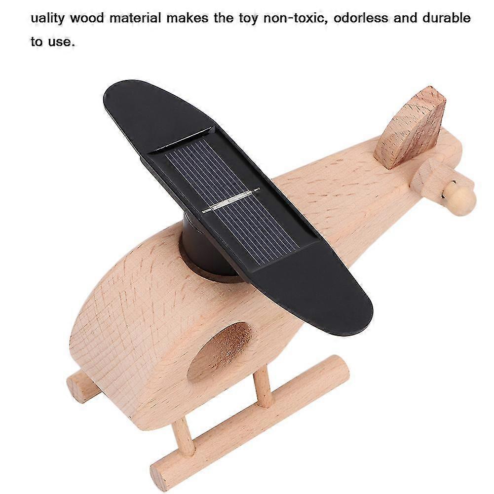 Solar Powered Helicopter Intellectual Science Kit Puzzle Toy for Kids ...